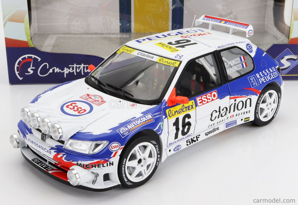 Solido Peugeot 306 Maxi Night Version – Rallye Montecarlo