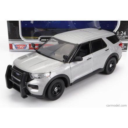 Motormax FORD Police Interceptor Utility, silver, 2022 - Mod