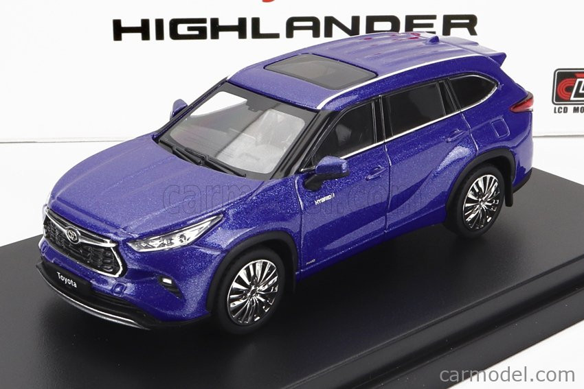 LCD-MODEL TOYOTA HIGHLANDER 2022 - Modellfutár | Makett, Mak