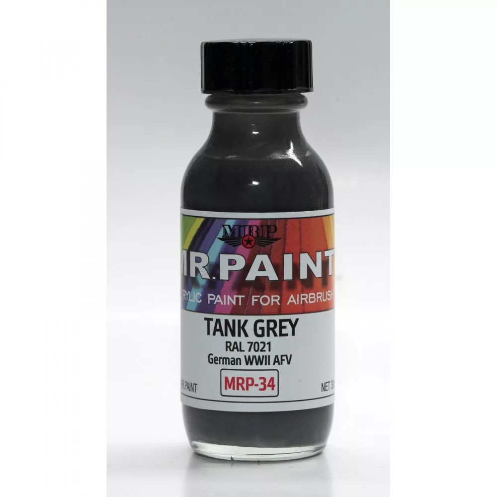MRP Tank Grey RAL 7021 30ml - Modellfutár | Makett, Makettbo