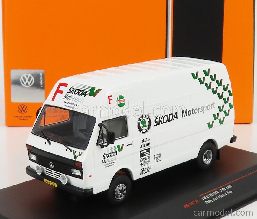 IXO VOLKSWAGEN LT45 LWB VAN TEAM RALLY SKODA MOTORSPORT ASSI